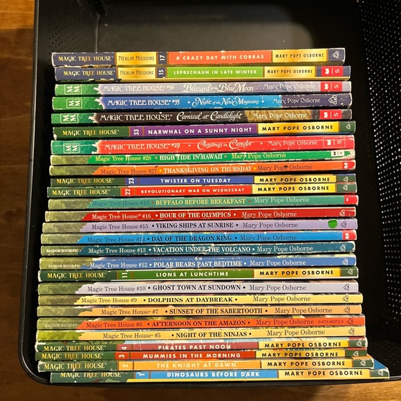 Scholastic | Toys | Magic Tree House Book Set By Mary Pope Osborne 28 ...
